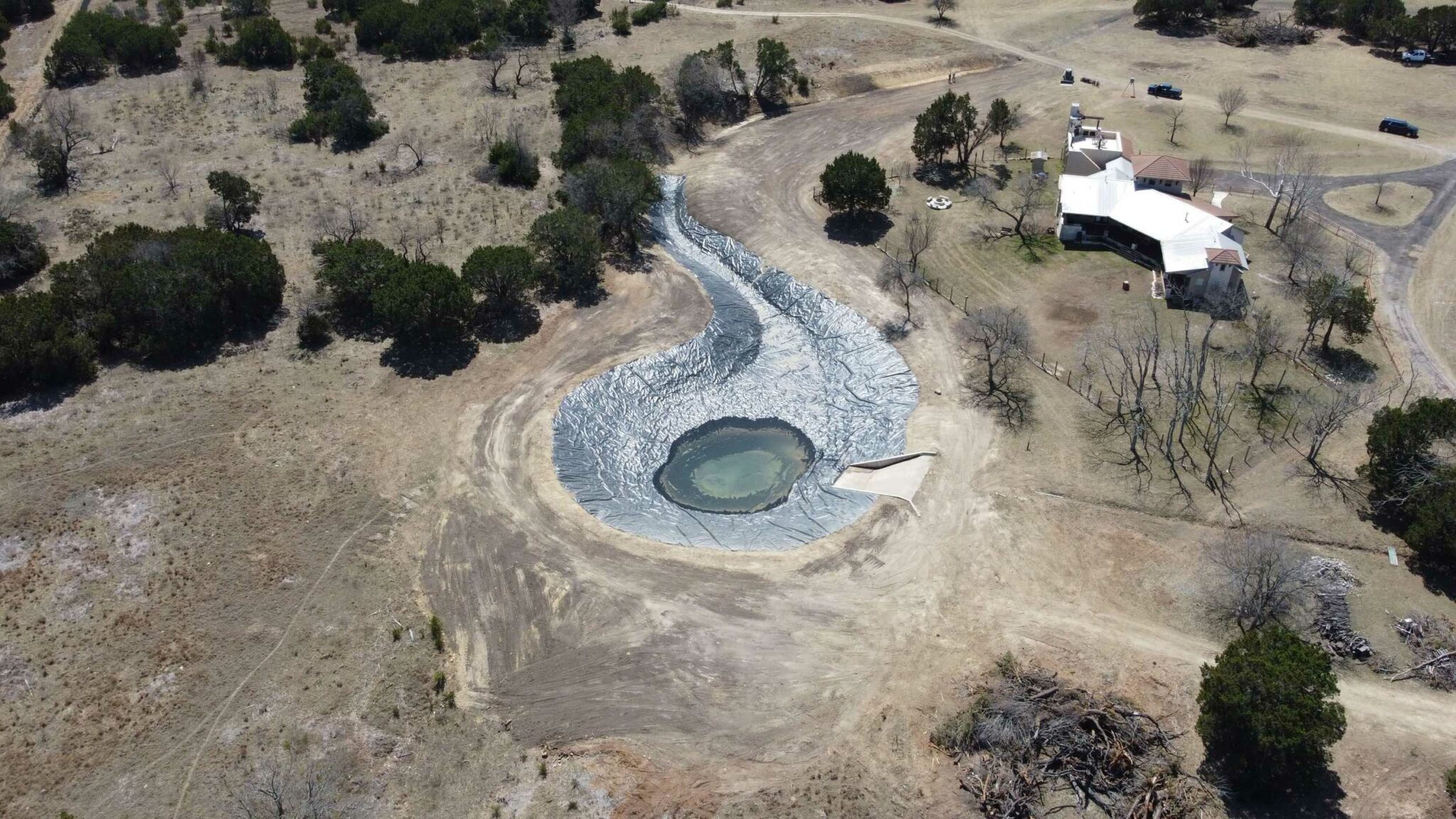 San Saba Pond Construction | Texas Star Land Works